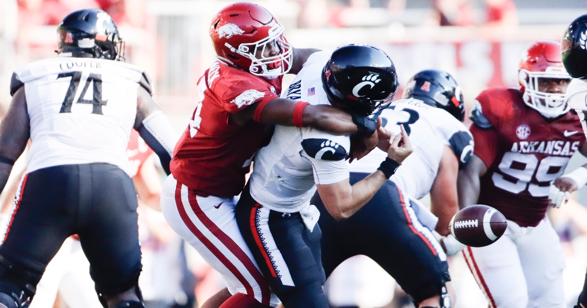 Sam Pittman identifies turning point for Jordan Domineck - On3