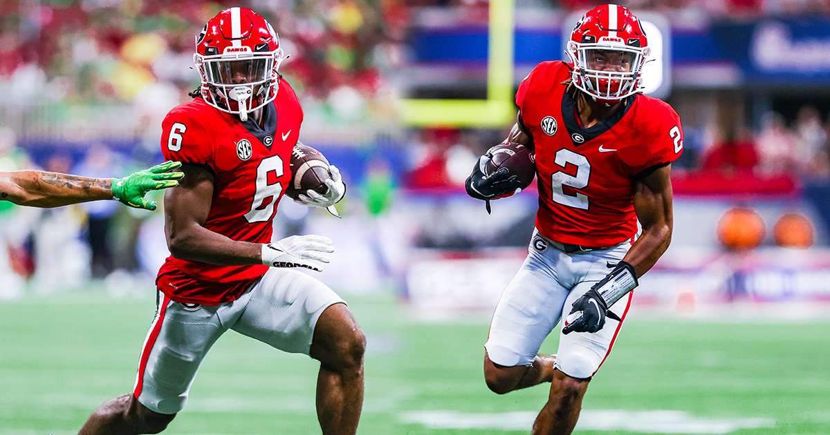 Georgia running backs ready for pass-catching role in offense