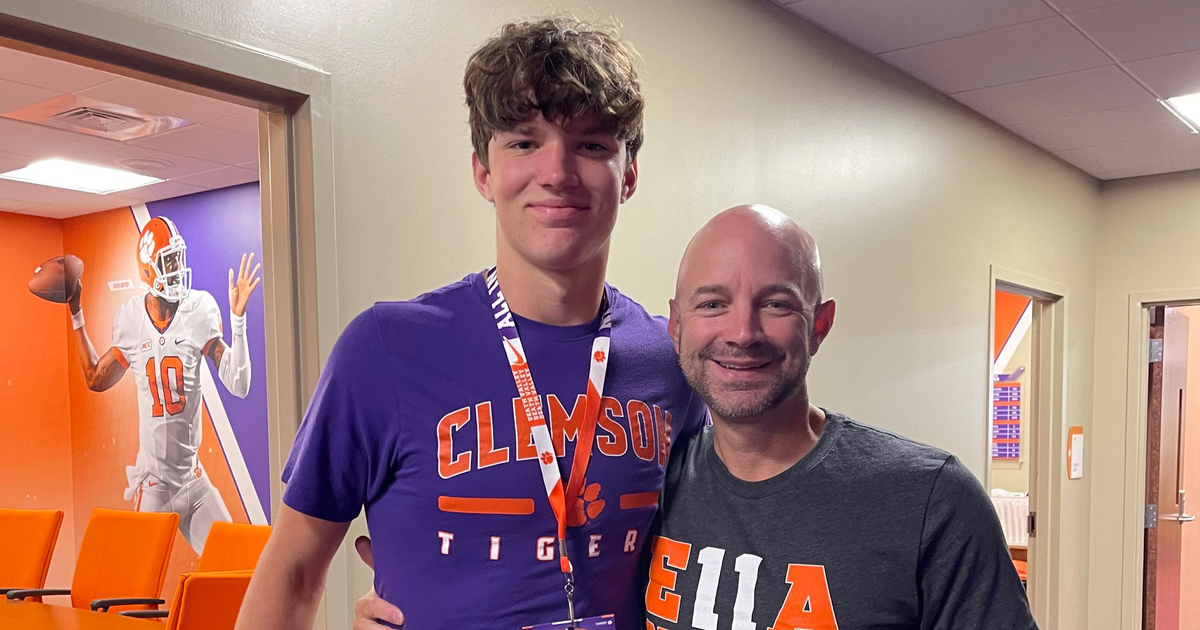 Clemson showing 2025 TE Ryan Ghea 'a lot of love' early on