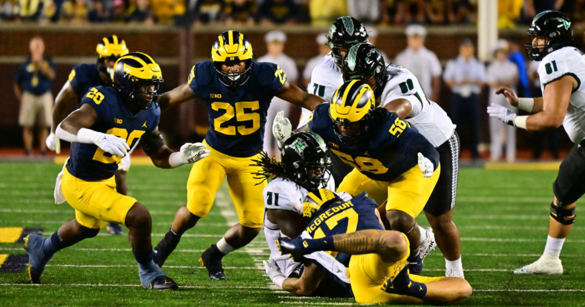 Michigan Football Defense Quiet But Dominant In Hawaii Win