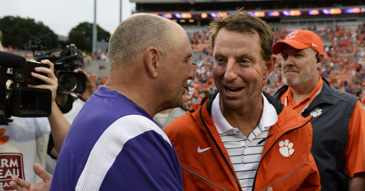 Dabo Swinney dishes on contract extension, gives hilarious answer