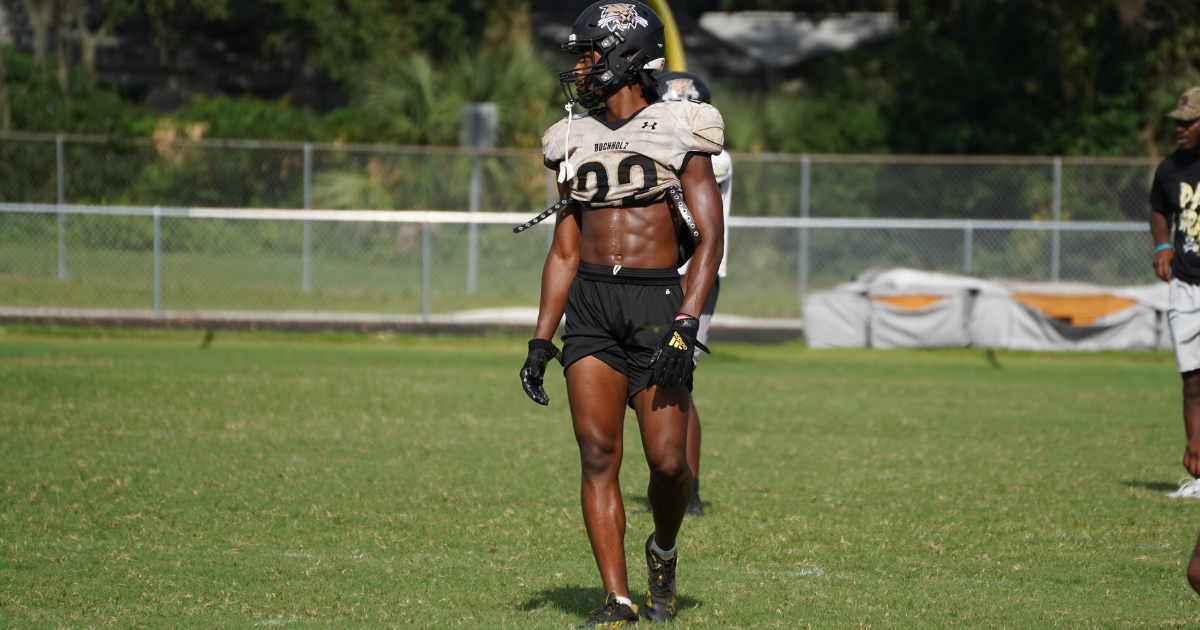 Buchholz HC Mark Whittemore talks about new Alabama WR commit Jaren ...