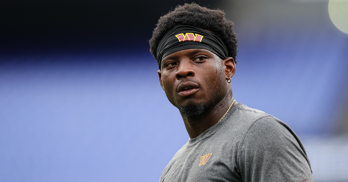 WATCH: Brian Robinson runs through position drills for first time since ...