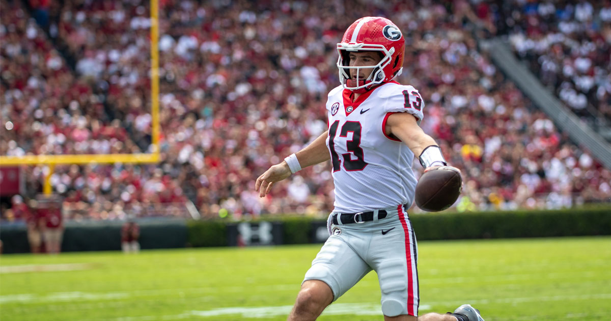 South Carolina student section empties out in blowout by Georgia