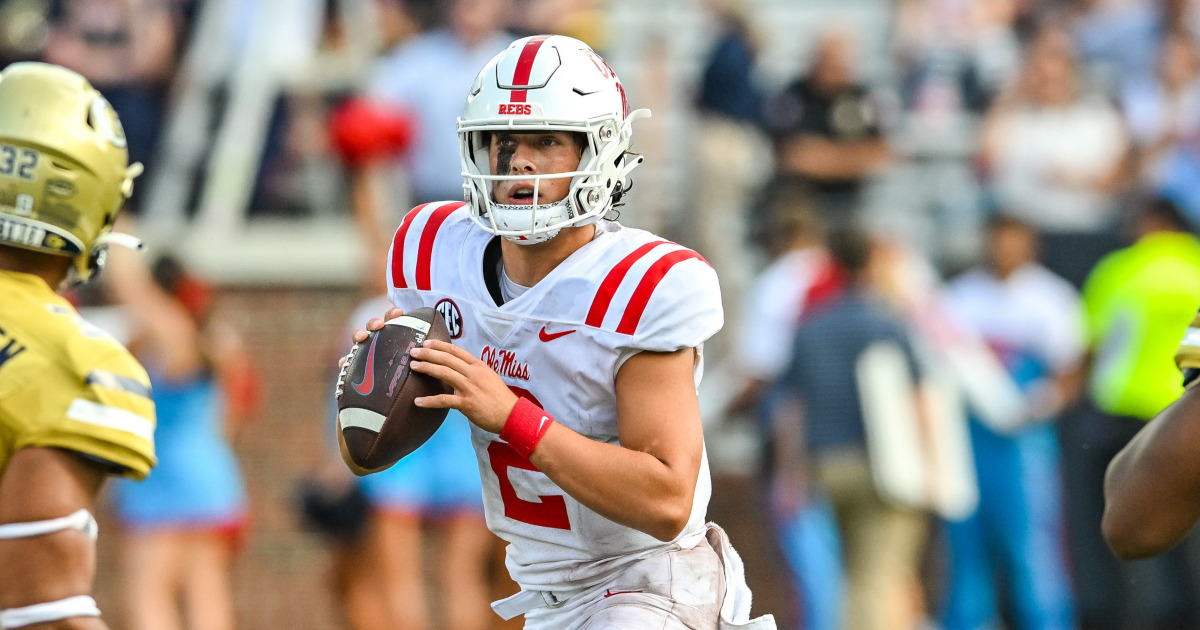 Lane Kiffin sends strong message on costly interception from Jaxson ...