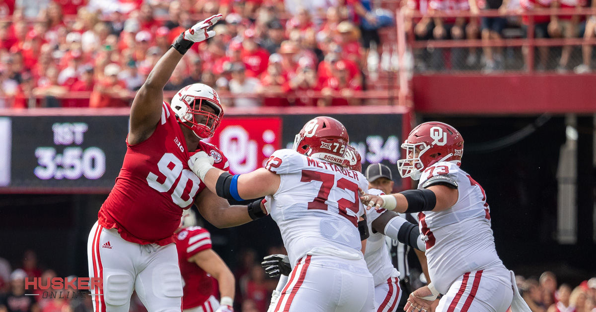 PFF grades for Nebraska's defense vs. Oklahoma