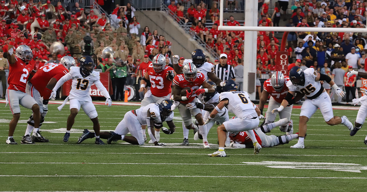 Ohio State: Buckeyes setting tone, imposing will with I formation
