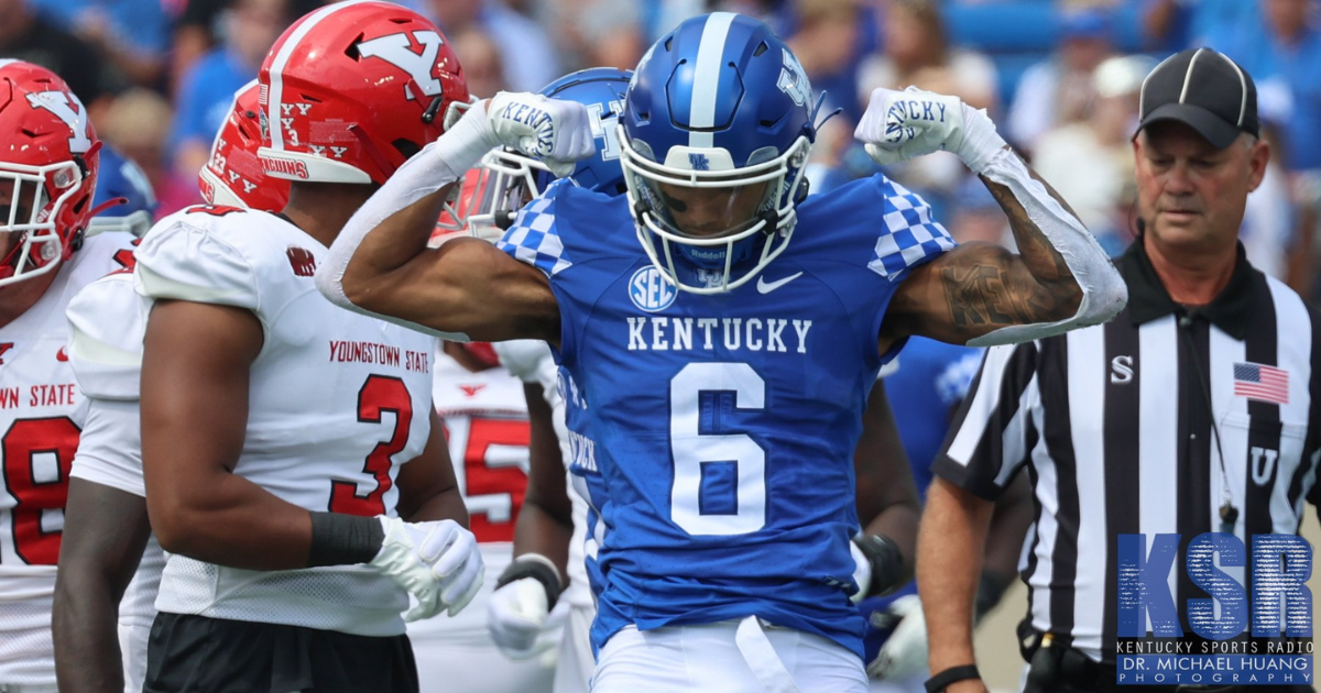 Kentucky's depth in the WR room continues to grow