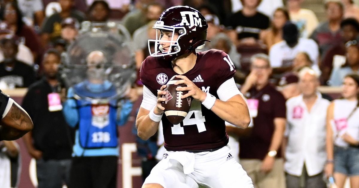 Jimbo Fisher goes in-depth on going with Max Johnson over Haynes King ...