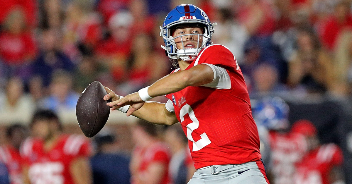 Lane Kiffin assesses the performance of Jaxson Dart after watching ...