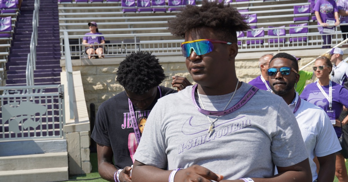 Kansas State big board includes another local receiver