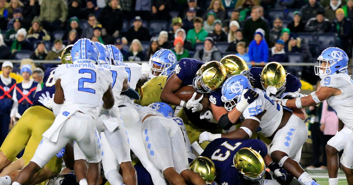 Mack Brown recalls memories of Notre Dame, Marcus Freeman in past ...