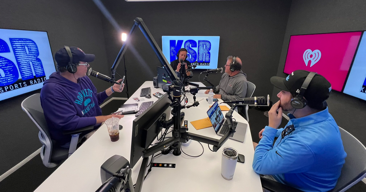 KSR talks basketball schedule at the new Louisville studio - On3