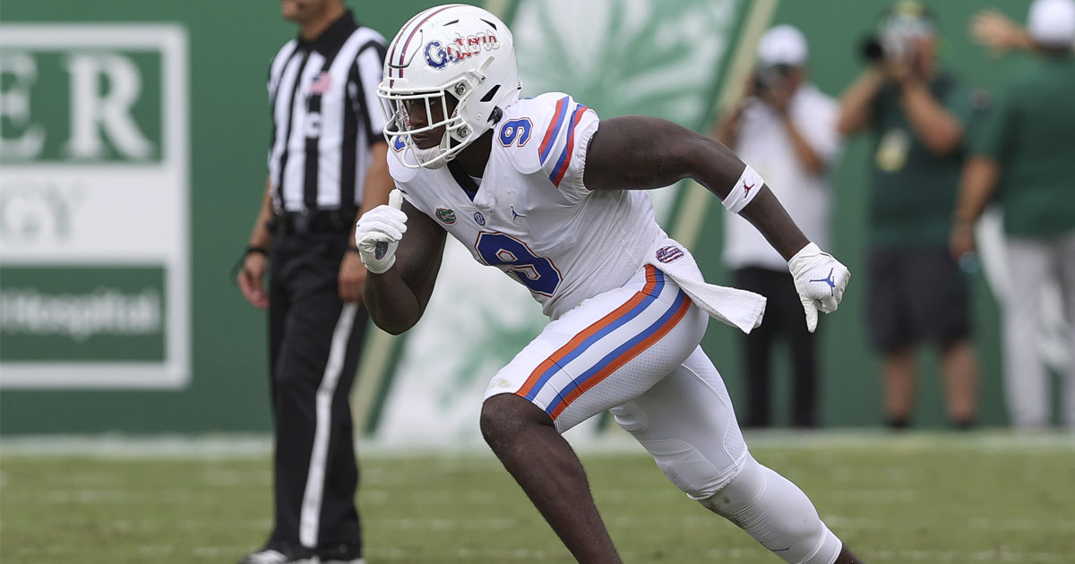 WATCH: Gators TE Keon Zipperer bulldozes Vols defenders on TD