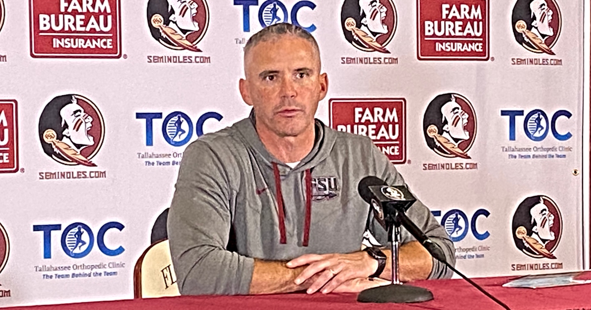 Mike Norvell discusses Florida State loss vs. #25 Memphis