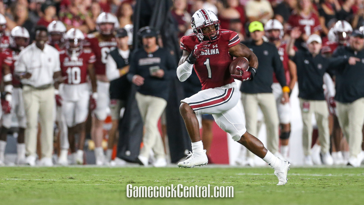 South Carolina running back MarShawn Lloyd has career night