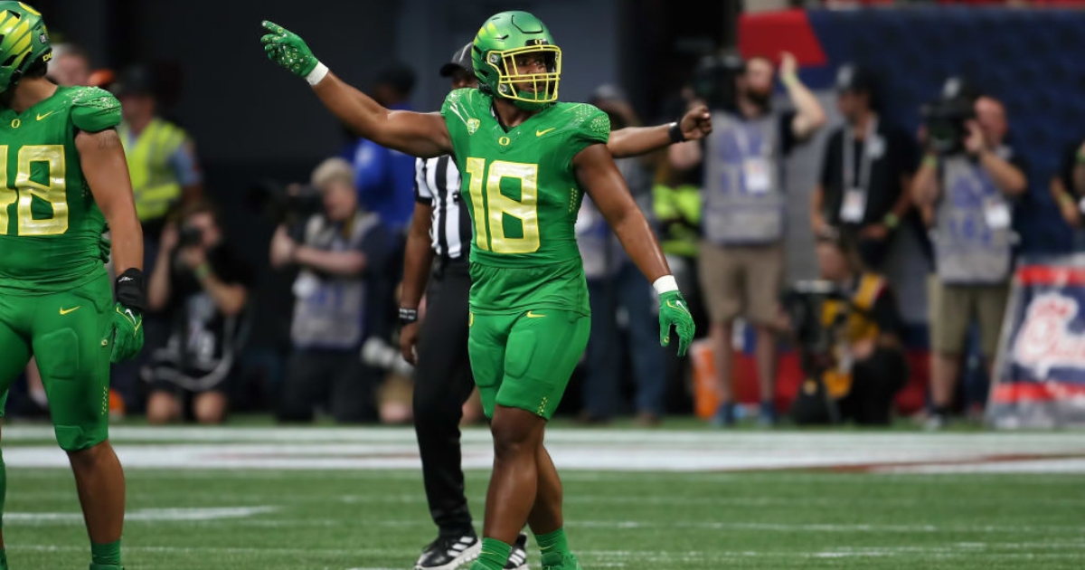Oregon's Mase Funa named Pac-12 defensive lineman of the Week - On3