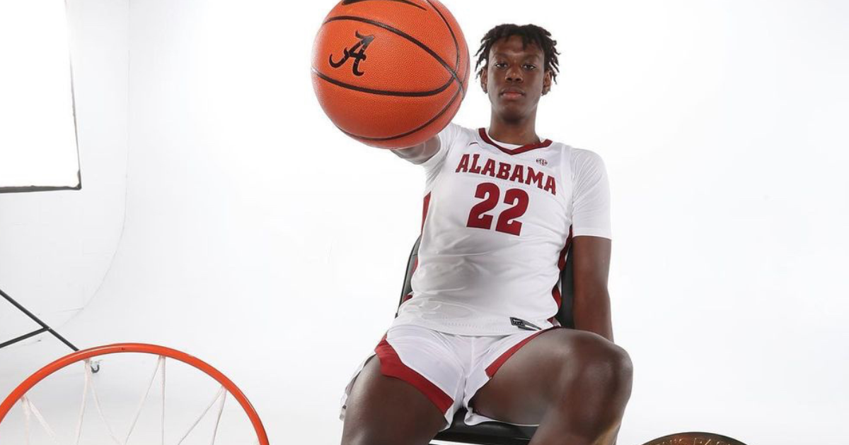 Alabama official visit "set the bar super high" for 2024 PF Aiden ...