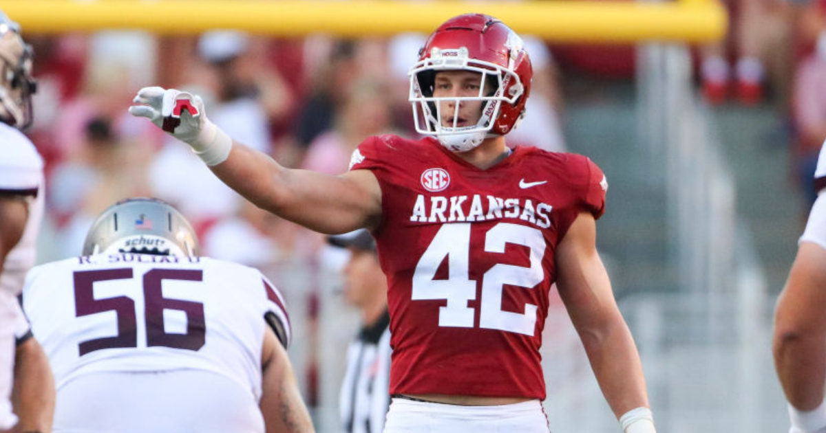 Bryce Young calls Arkansas LB, ex-teammate Drew Sanders a 'fierce ...