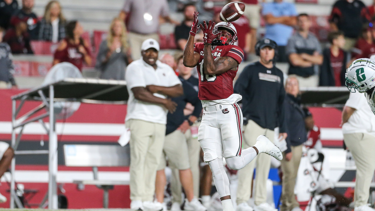 South Carolina WR Corey Rucker working back into game shape
