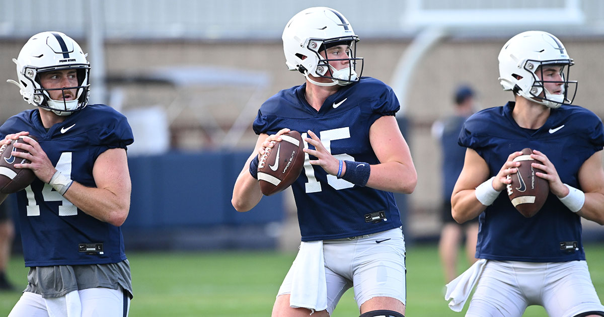 Pushing Penn State depth development, status quo remains at quarterback ...