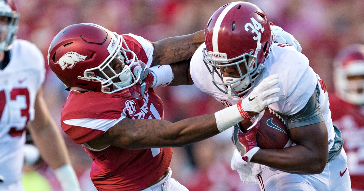 Arkansas players will not let the mystique of Alabama beat them before ...