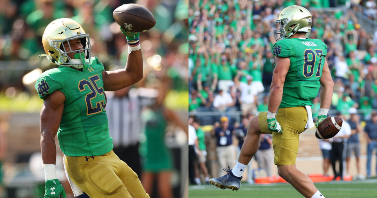 Who's the most important player other than Drew Pyne for Notre Dame ...