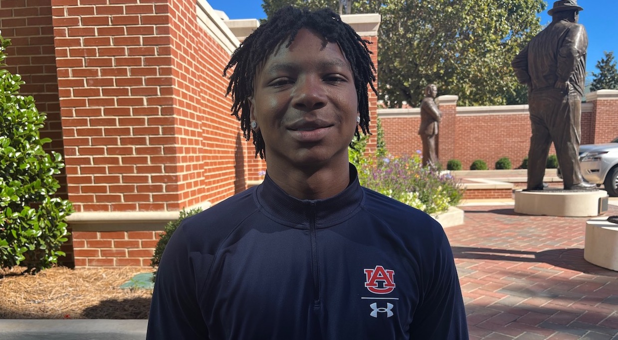 Bama commit Tony Mitchell enjoys Auburn, but will be difficult to flip