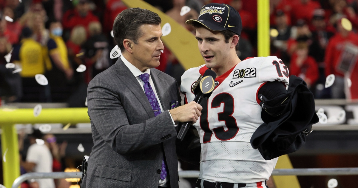 WATCH: College GameDay, SEC Nation stars speak on Georgia