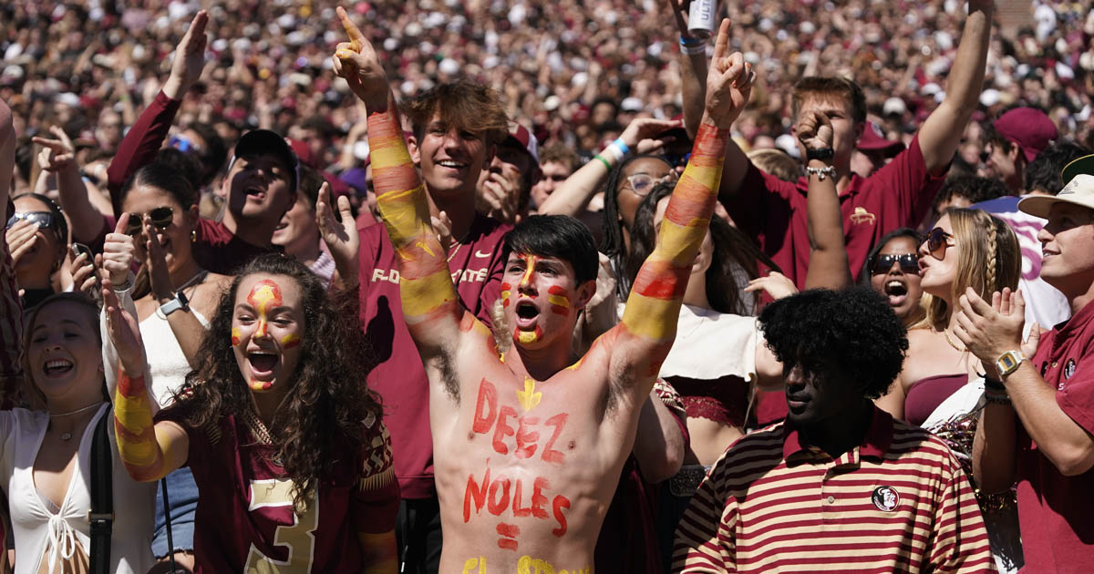 Florida State football game-watching locations throughout the United ...