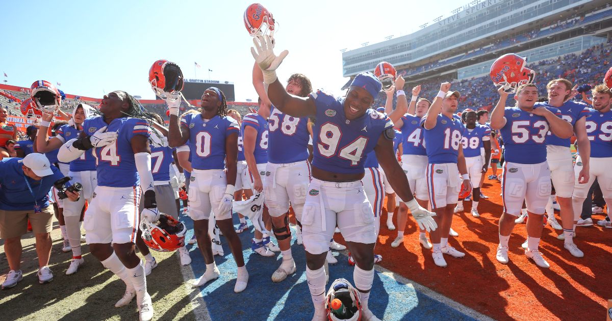 WATCH: Florida football celebrates in the locker room following win ...