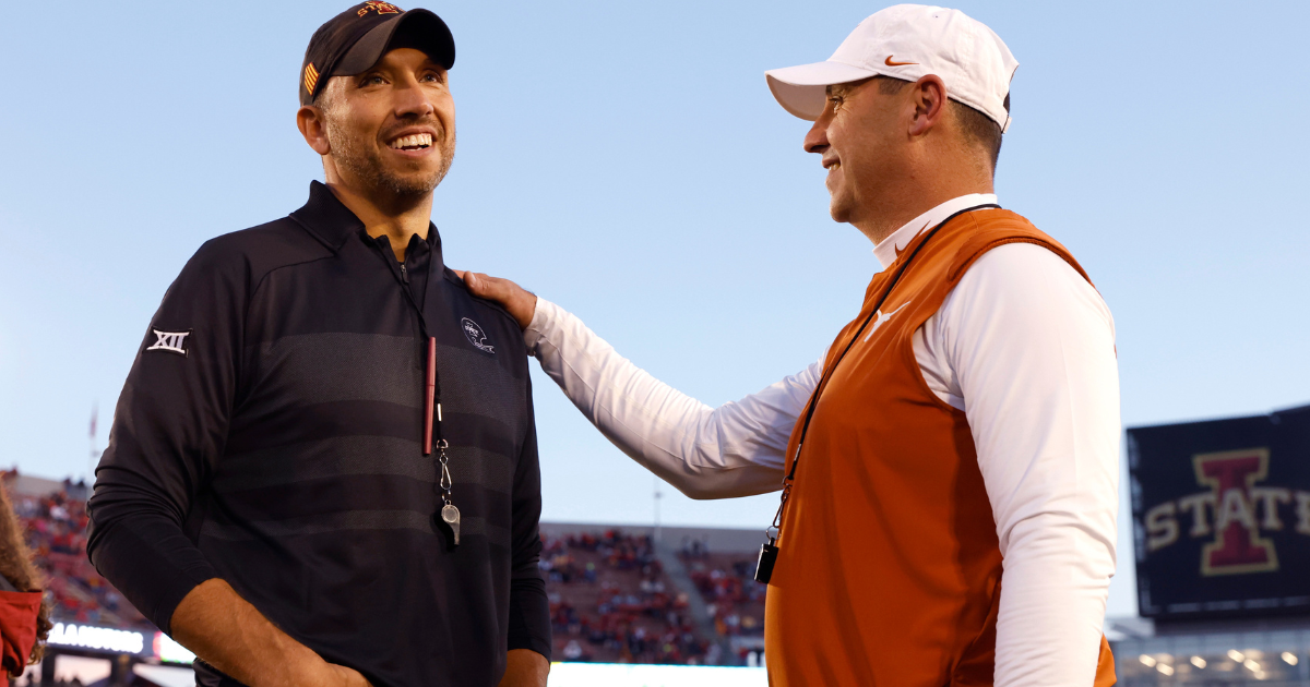 Texas opens as a double-digit favorite over Iowa State - On3