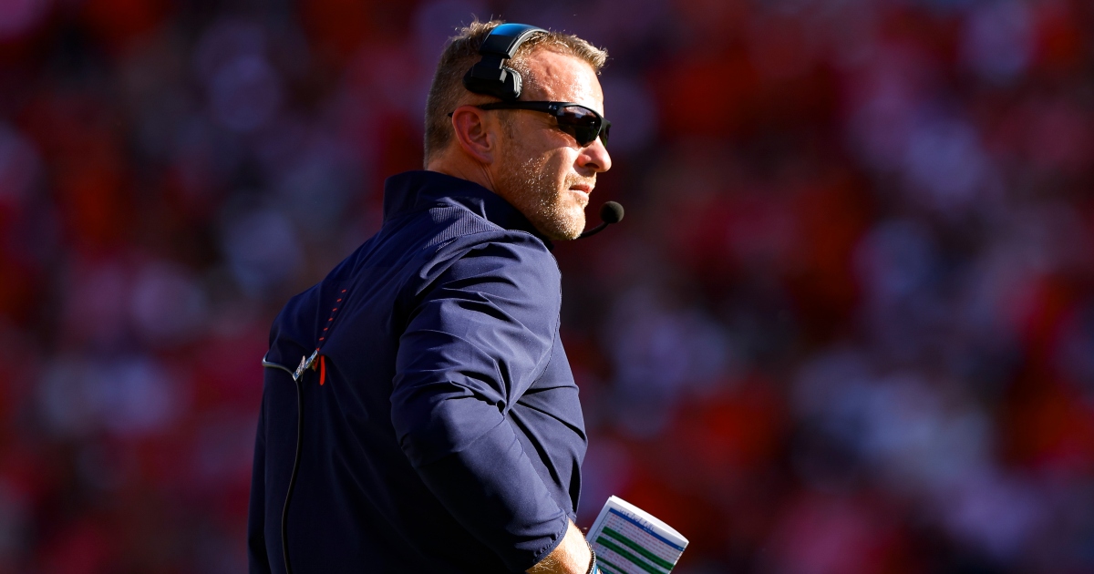 Bryan Harsin expresses frustration in penalty numbers - On3