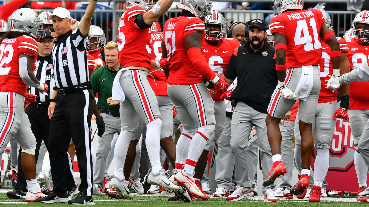 Ryan Day stresses importance of winning up front on defense