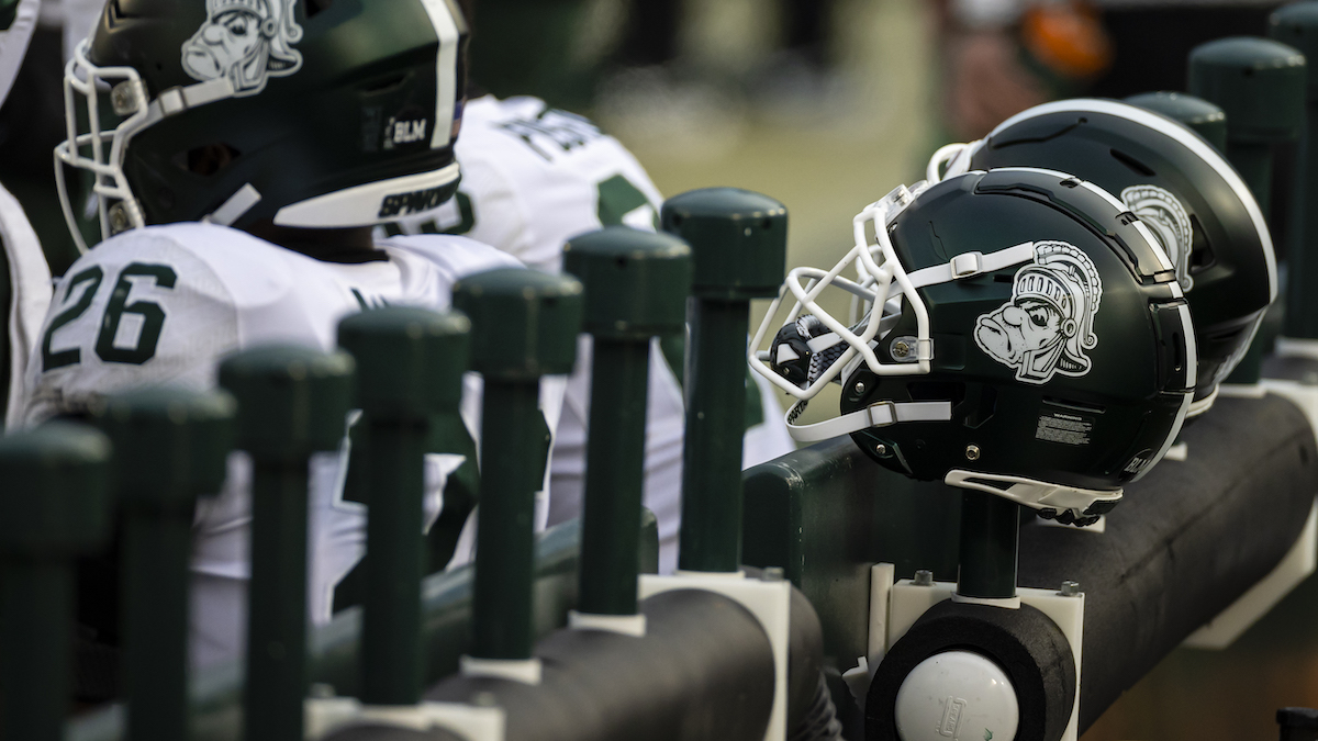 Michigan State defensive end Michael Fletcher ejected for targeting in ...