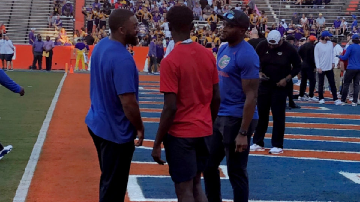 No. 1-ranked 2025 WR Caleb Cunningham taken aback inside the Swamp - On3