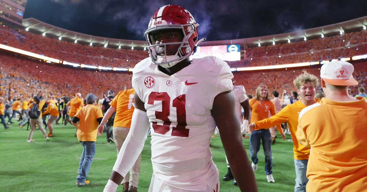 Will Anderson addresses the momentum swing of Alabama interception that ...