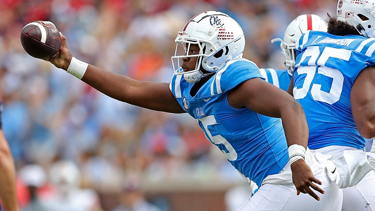 Ivey answered the call for Ole Miss against Auburn