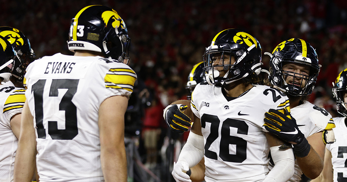 WATCH: Iowa defense forces CJ Stroud fumble, takes it back for ...