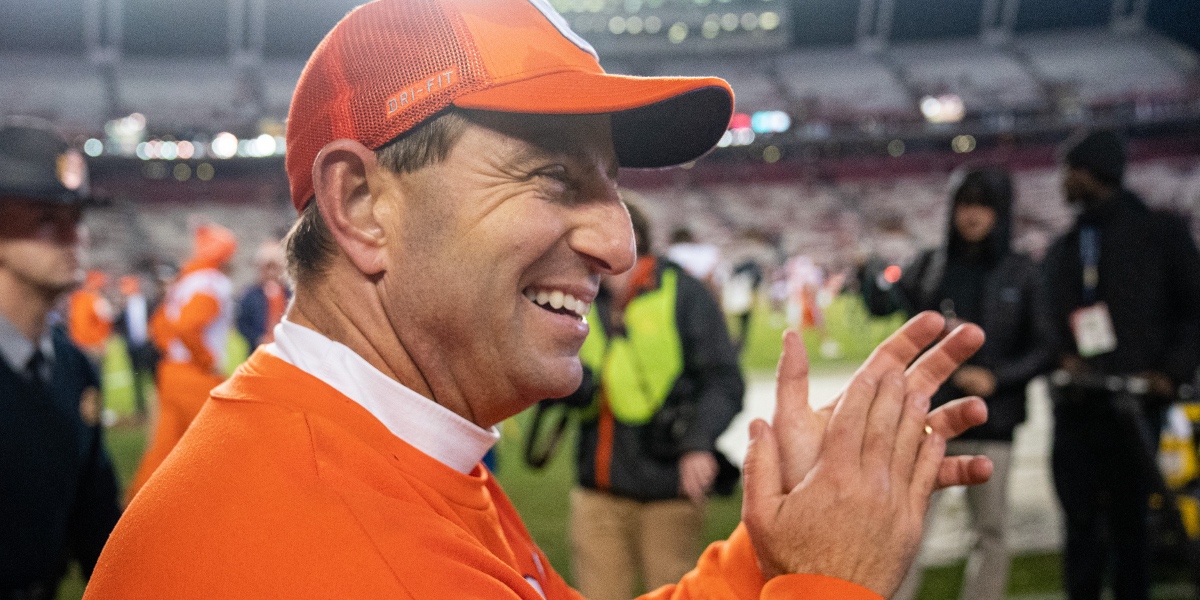 Dabo Swinney: Tennessee forgot 'you gotta go play' in upset loss