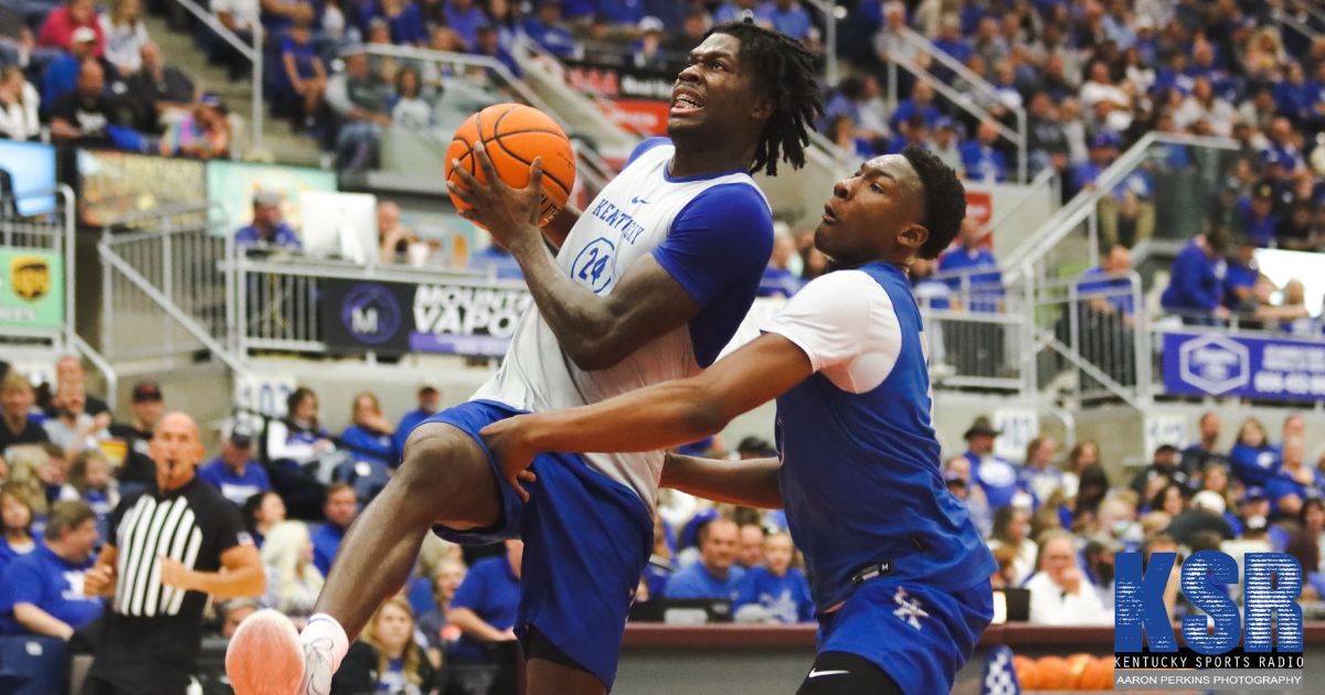 White Team beats Blue 70-67 in Kentucky's scrimmage in Pikeville - On3