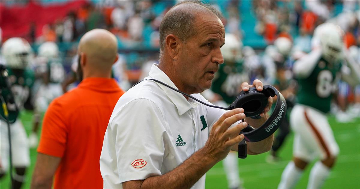 Miami defensive coordinator Kevin Steele shares take off Clemson