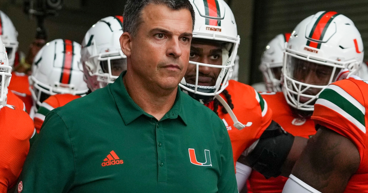 Mario Cristobal admits Miami's roster has been inadequate 'for a while ...
