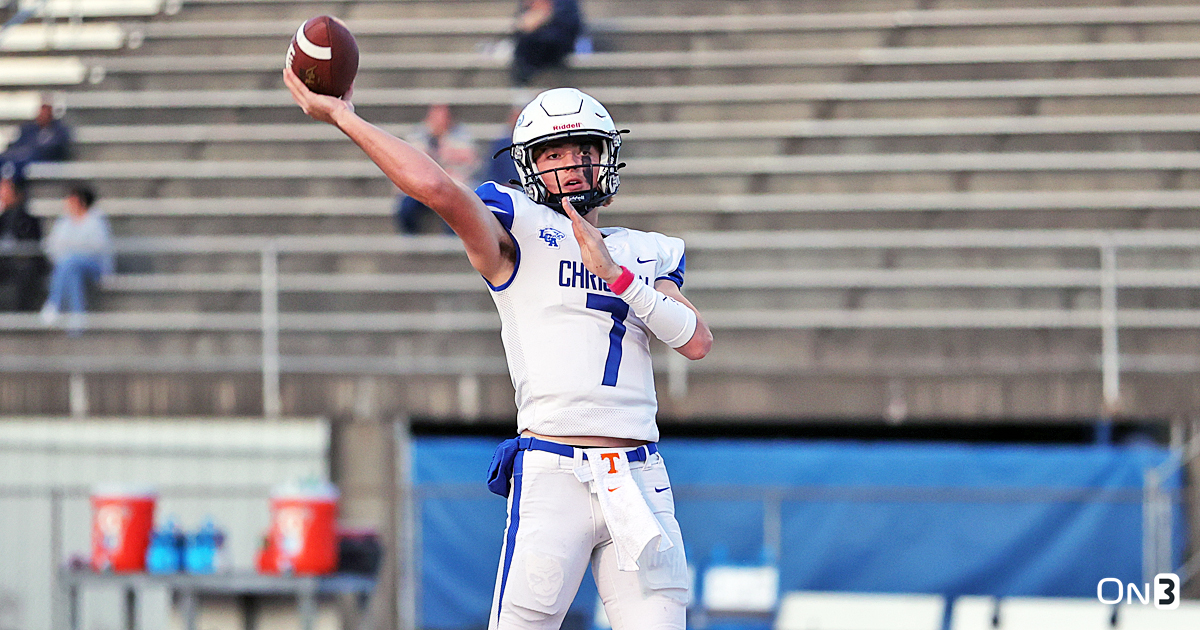 2025 top-50 QB Cutter Boley believes Tennessee can make him 'NFL-ready ...