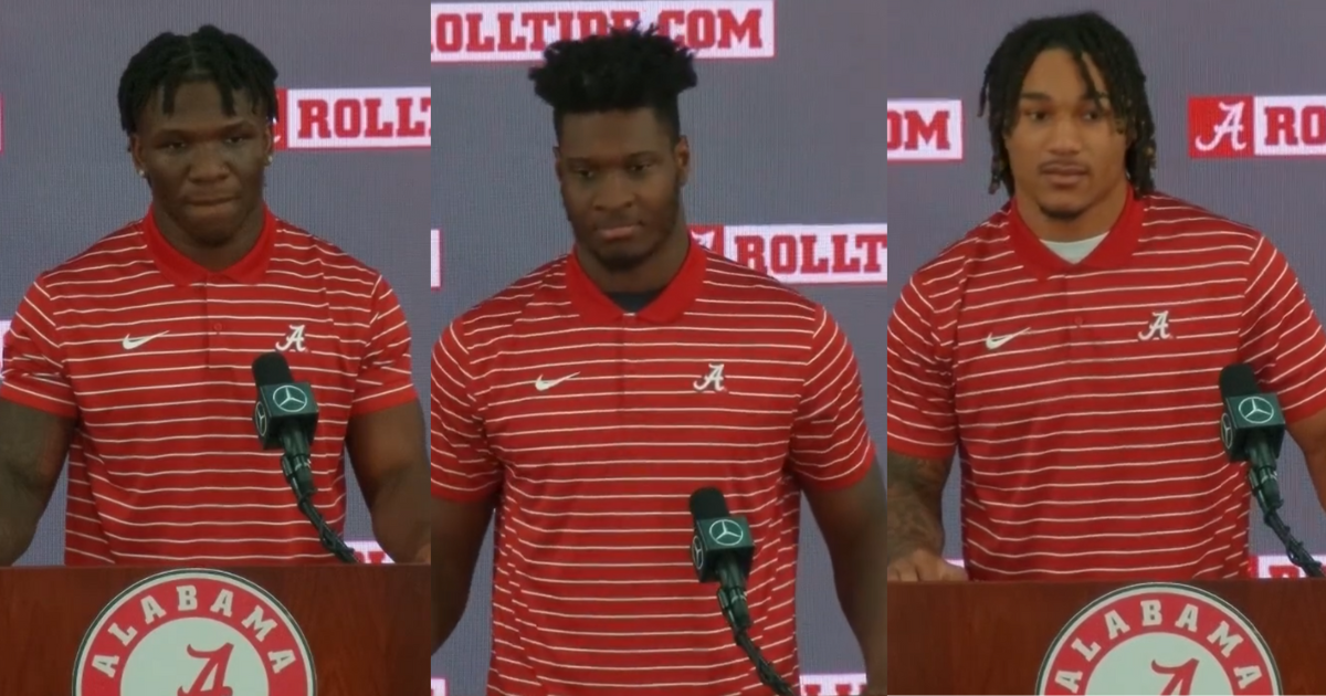 WATCH: Trio of Alabama players speak Tuesday of bye week - On3
