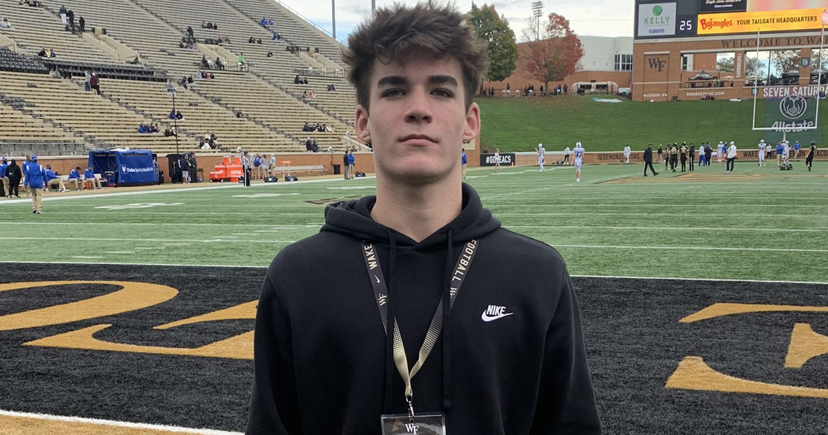 3-star QB Sean Boyle commits to West Virginia - On3