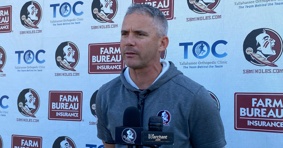 Florida State head coach Mike Norvell on status of Fabien Lovett