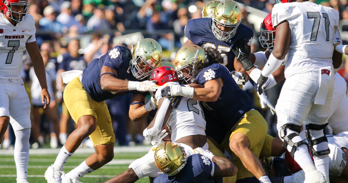 Will Notre Dame hold Syracuse below its rushing average?