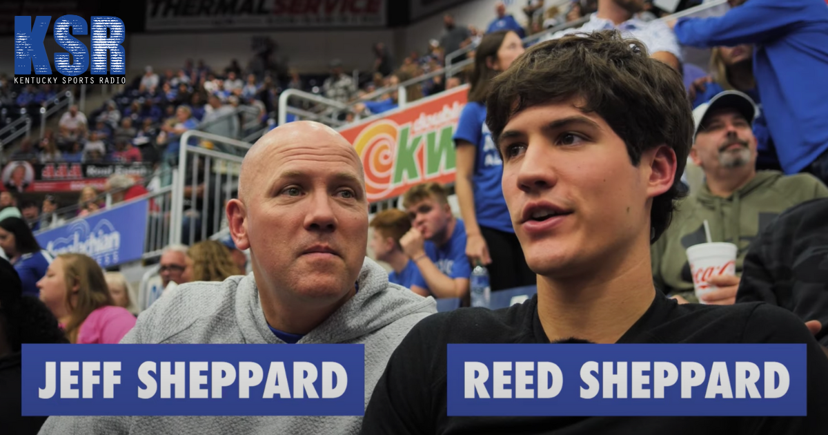 Reed and Jeff Sheppard mic'd up for Blue-White Game in Pikeville - On3