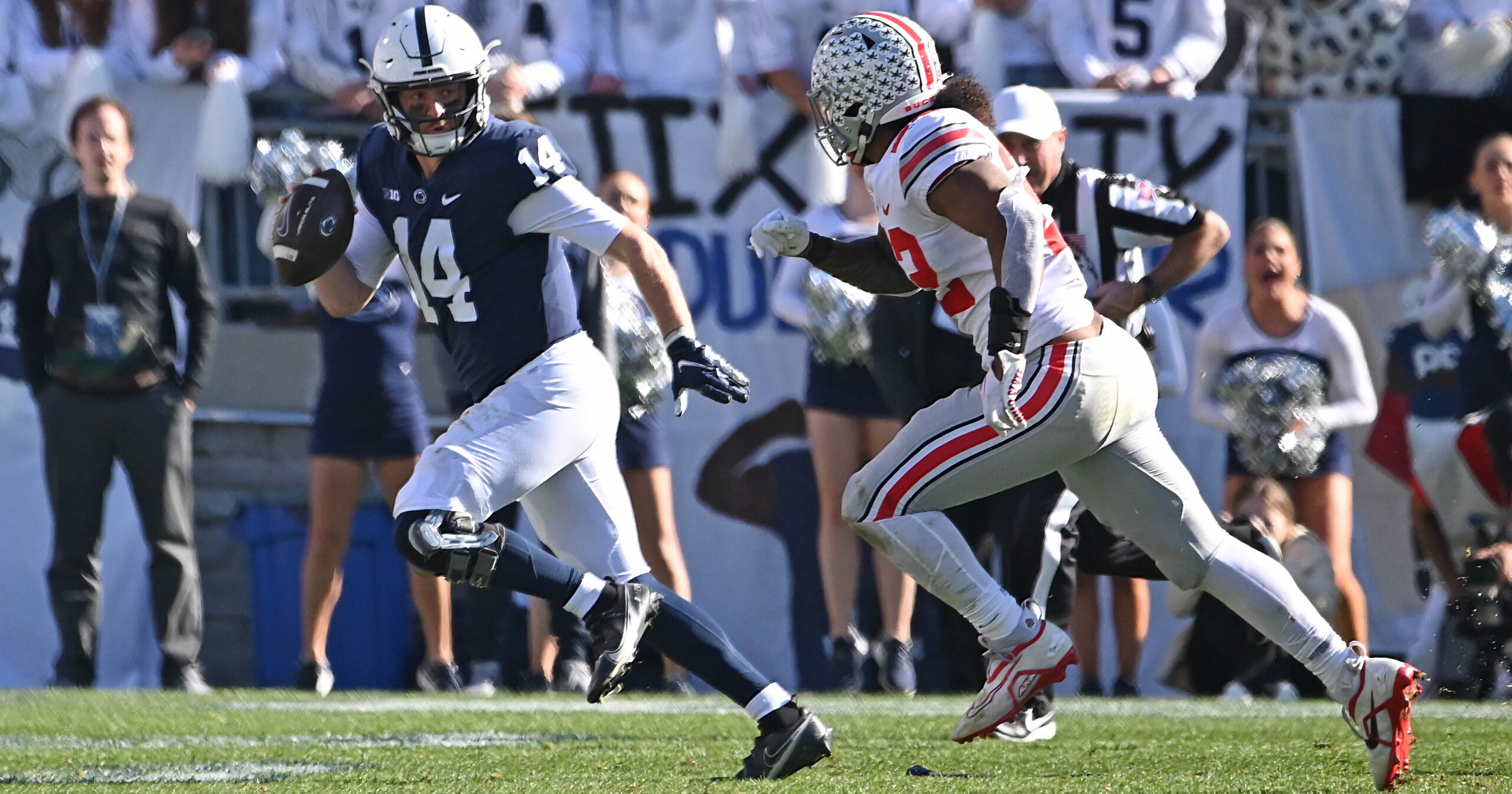 Penn State offense works around deficiencies but can't hide them ...